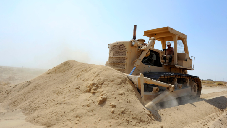 Excavation Works & Removing Sand Dunes - NURAI GROUP